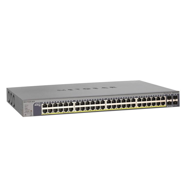 Netgear Used 48-Port Gigabit PoE+ Smart Switch (GS752TP) - Connectivity ...