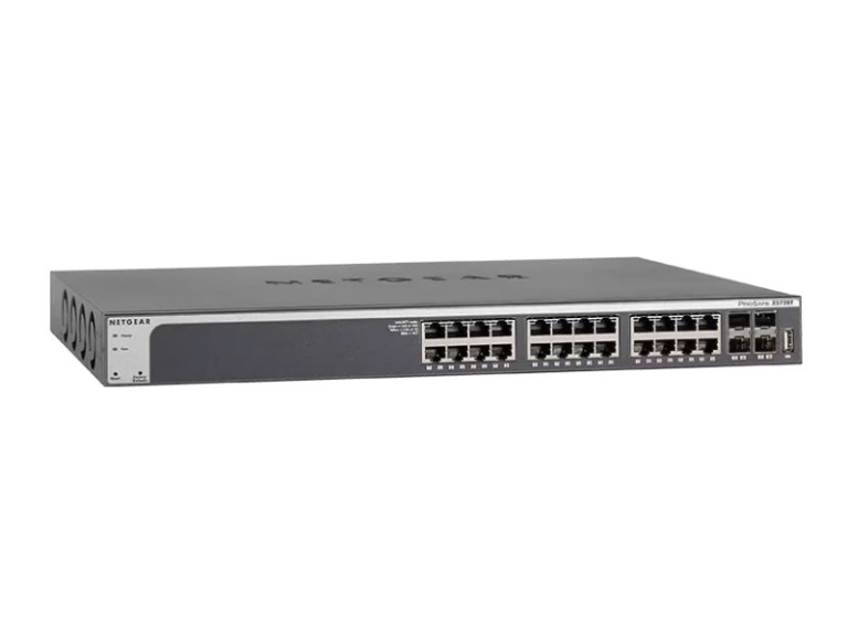 NETGEAR GS728TPP — 24-Port Gigabit Ethernet PoE+ Smart Managed Switch ...